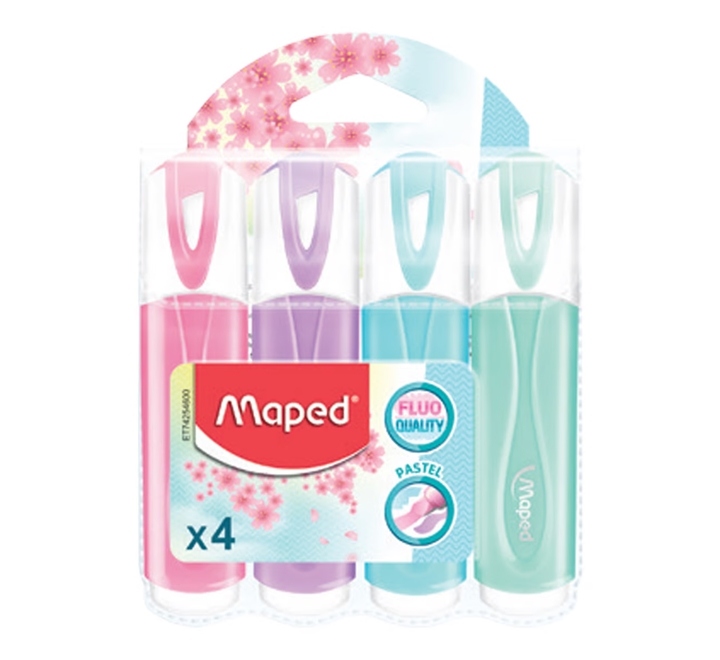 Maped Highlighter Pastel 4 Colours Assorted Buy Online In Bahrain