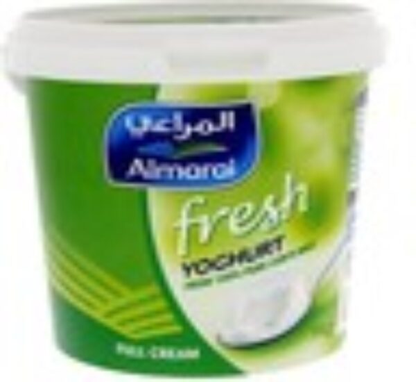 Almarai Fresh Yoghurt Full Cream 1kg - Dukakeen.com