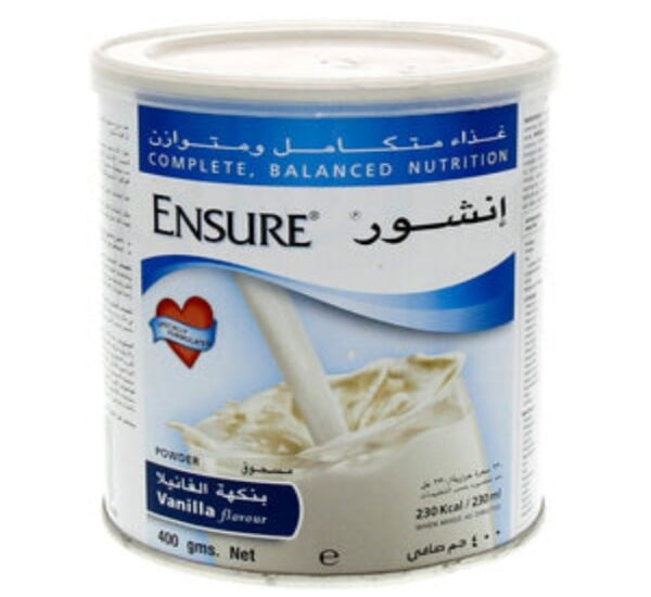 Ensure Vanilla Flavour Powder Complete Balanced Nutrition 400g Buy ...