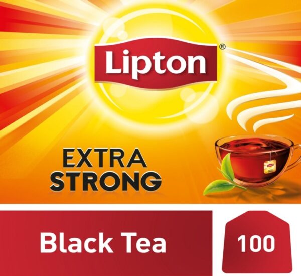 Lipton Yellow Label Extra Strong 100 Teabags - Dukakeen.com