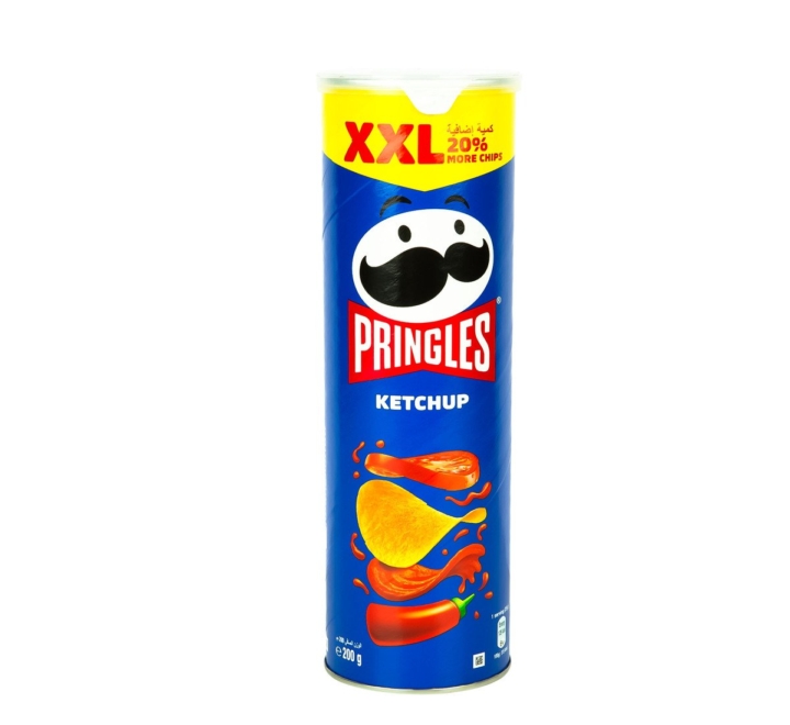 Pringles Ketchup Flavoured Chips XXL 200g Buy Online at Best Prices in ...