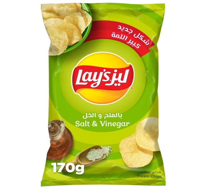 Lay\\\'s Potato Chips Salt & Vinegar 170g Buy Online at Best Prices in ...