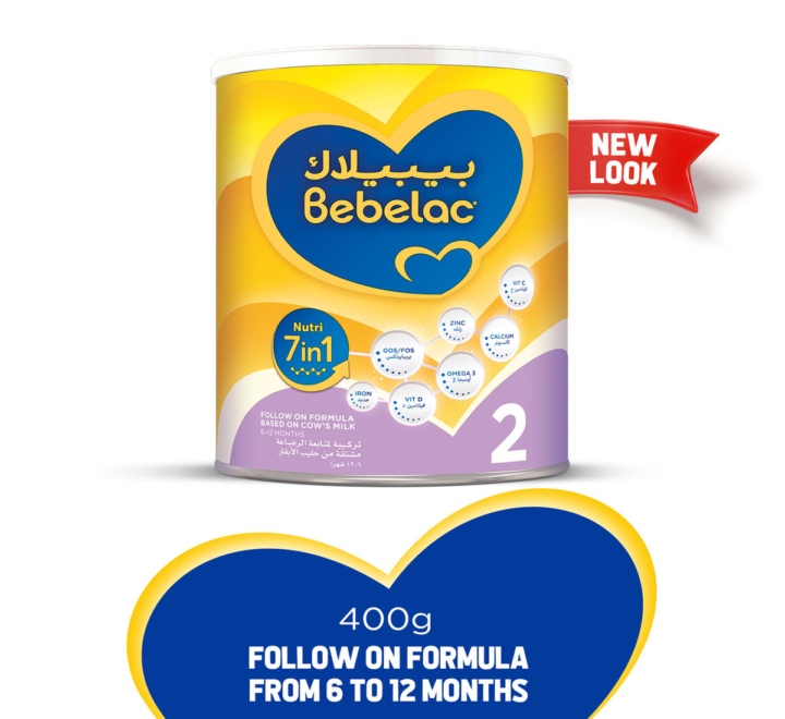 Bebelac Nutri 7in1 Follow On Formula Stage 1 From 6 to 12 Months 400g ...