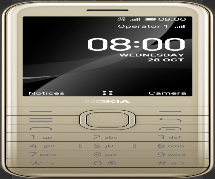 Nokia 8000 4G Gold Buy Online at Best Prices - Dukakeen.com