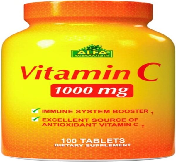 Alfa Vitamin C 1000mg (100's) Buy Online in Bahrain - Dukakeen.com