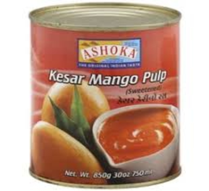 ASHOKA KESAR MANGO PULP 850GM F001017 L2 - Dukakeen.com