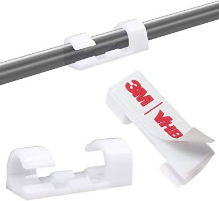20 Self-Adhesive Cable Clips - Dukakeen.com