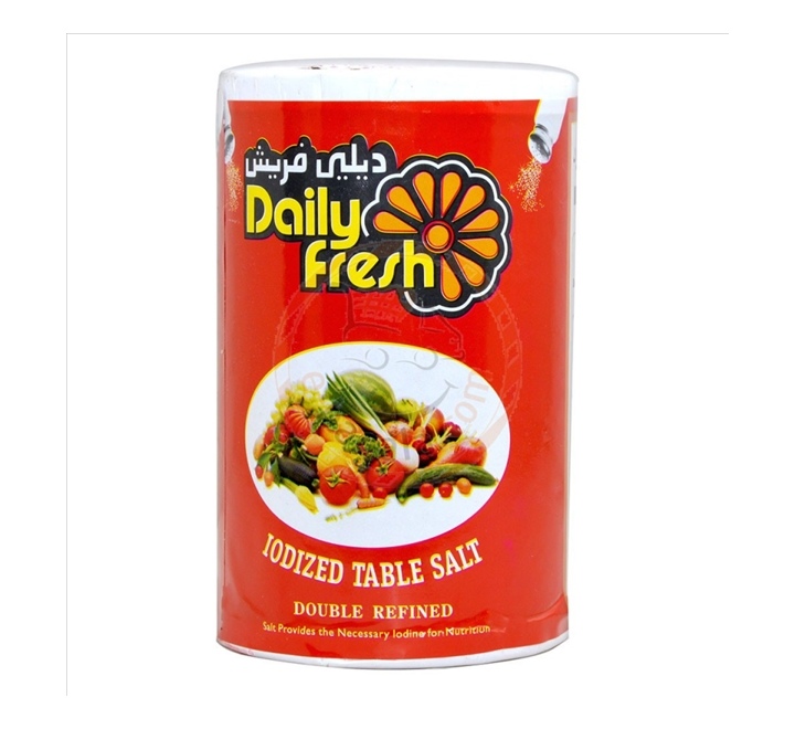 Daily Fresh Iodized Salt 737gm Buy Online in Bahrain - Dukakeen.com