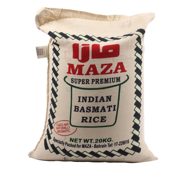 Maza Basmati Rice 20kg Buy online in Bahrain - Dukakeen.com