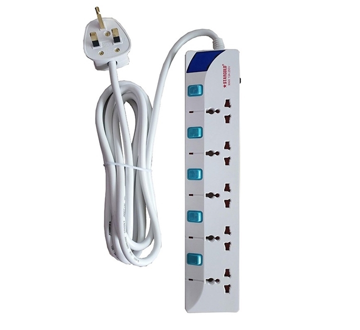 Stargold 5 Way Socket Extension Cord | SG-855 Buy Online in Bahrain ...
