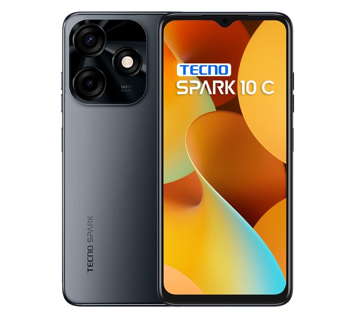 Tecno Spark 10C (4+128GB) K15k Meta Black 128GB ROM | 4GB RAM(4GB ...