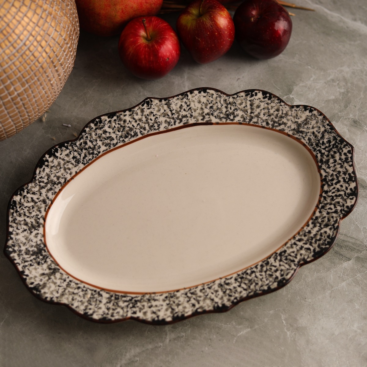 12'' Oval Plate - Dukakeen.com