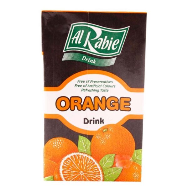 Al Rabie Orange Drink 250ml - Dukakeen.com