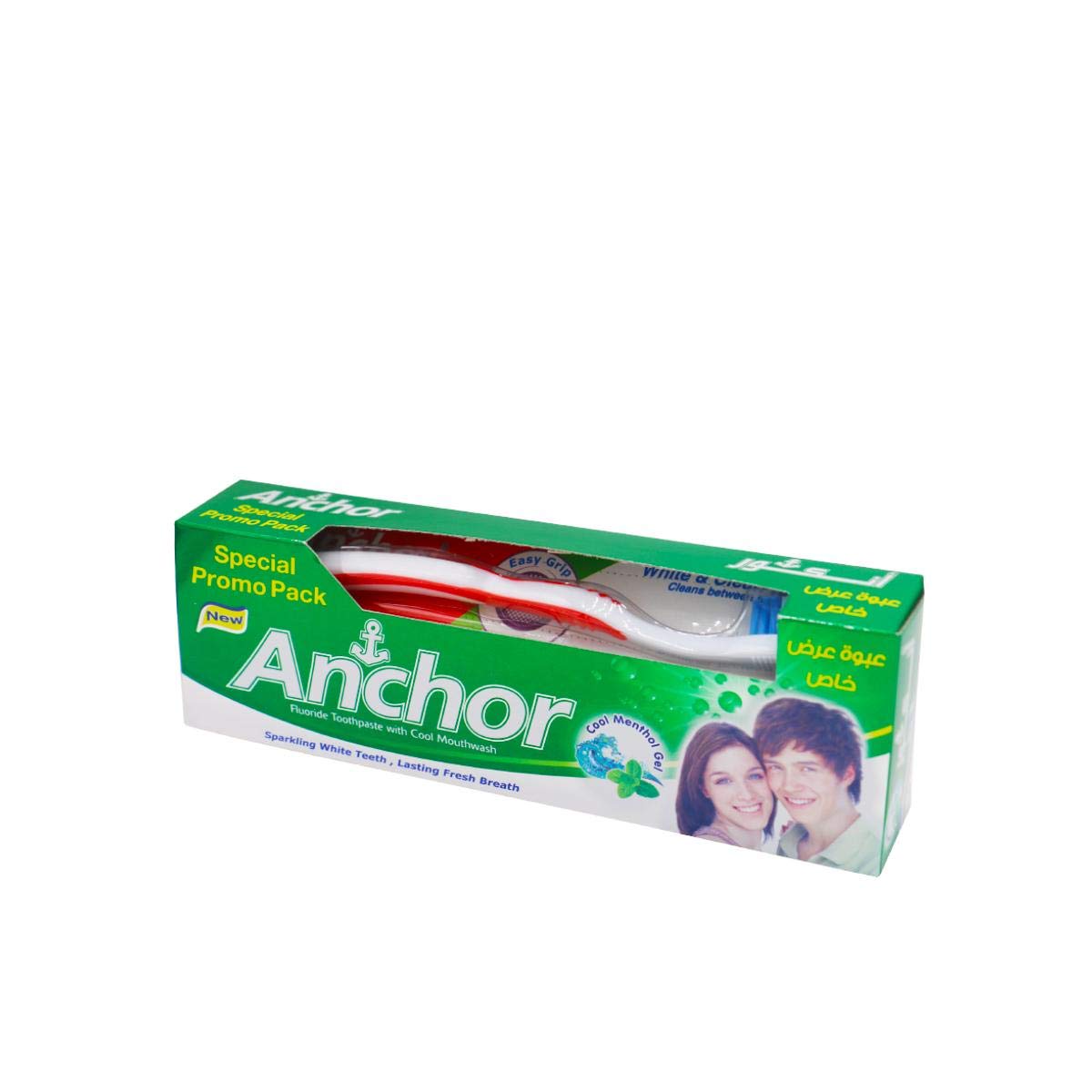 Anchor Toothpaste Cool Menthol Glaze 135g - Dukakeen.com