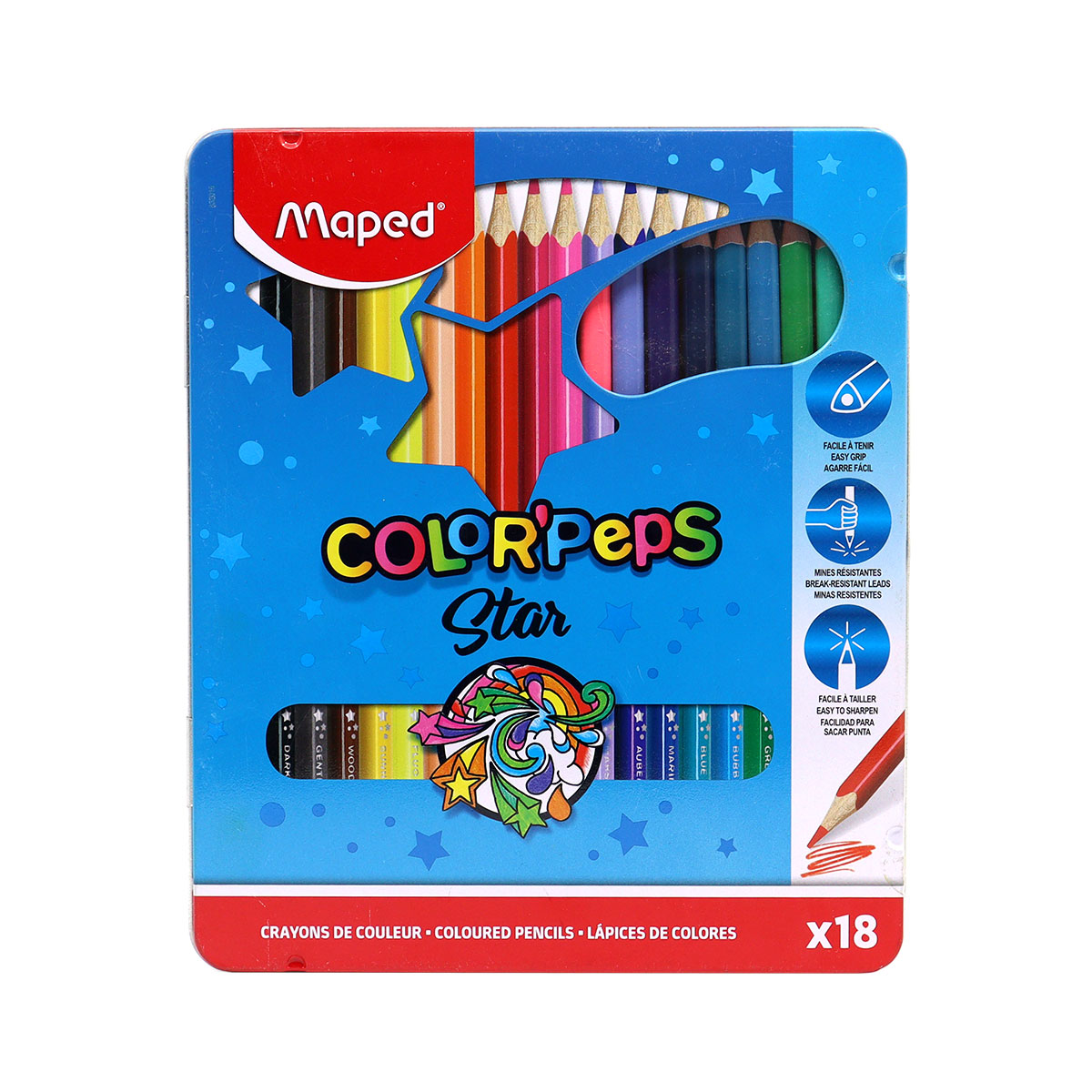 Color Peps Metal Set 18 Colors - Dukakeen.com