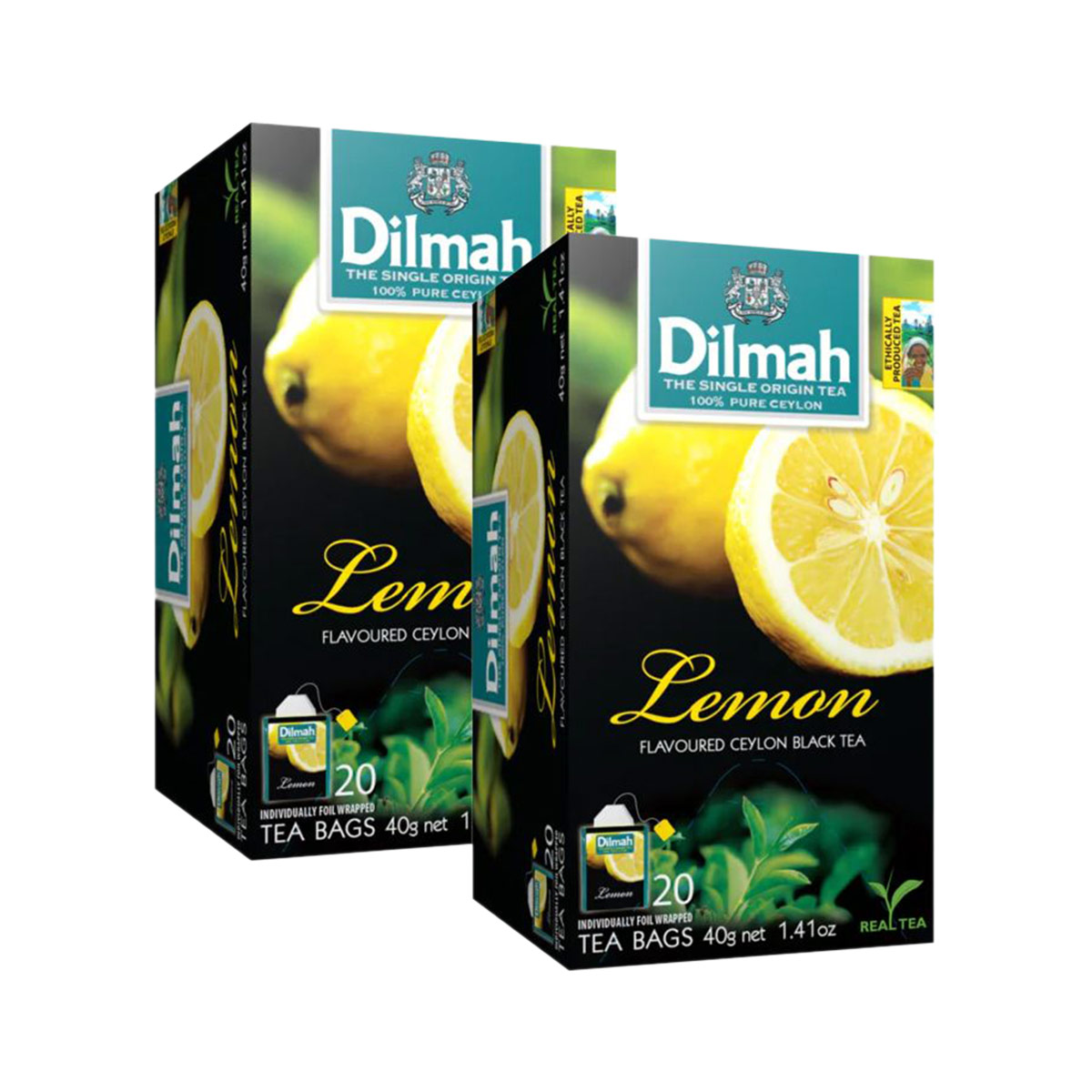 Dilmah Ceylon Black Tea Lemon 2x20x1.5g buy online in bahrain ...