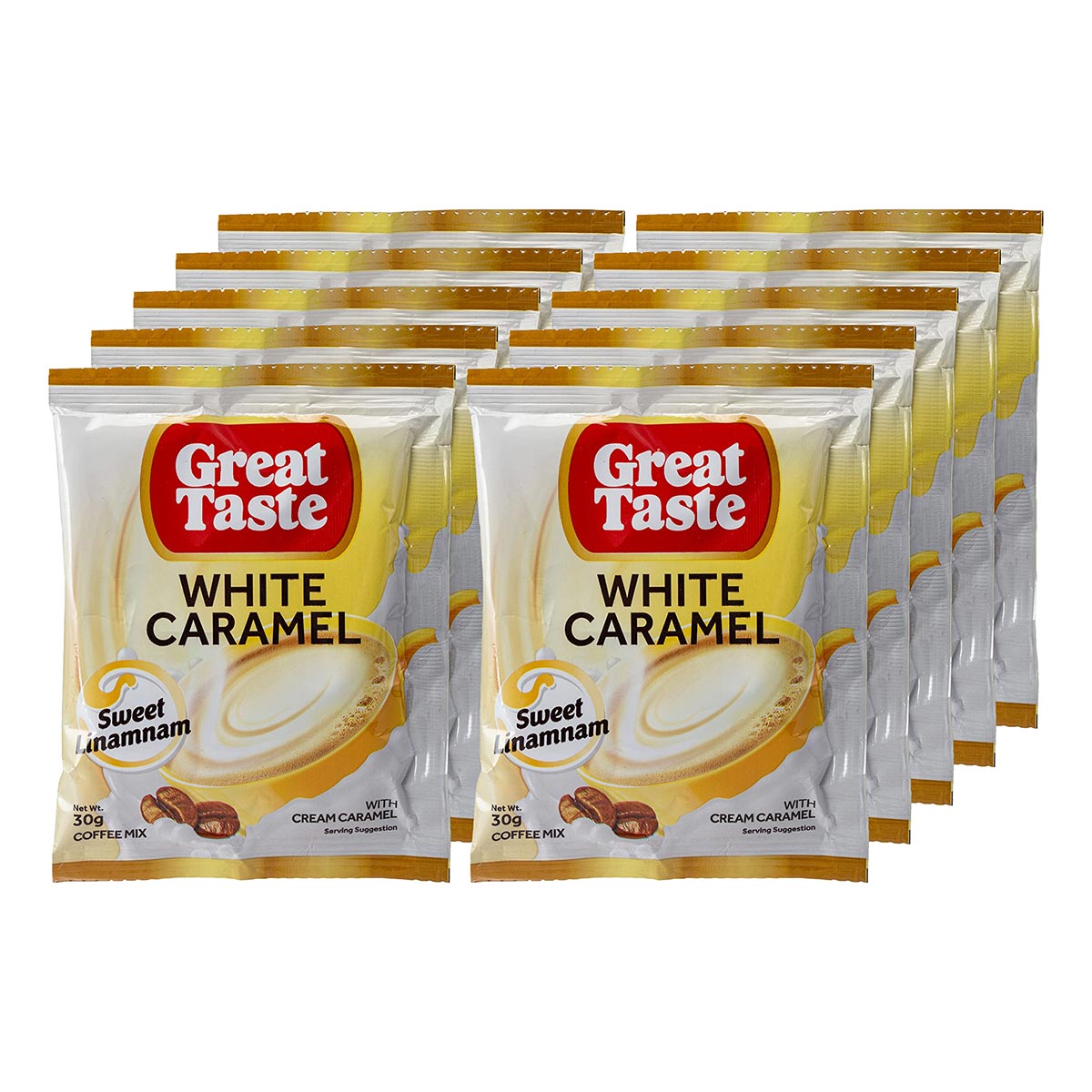 Great Taste White Caramel 30g - Dukakeen.com