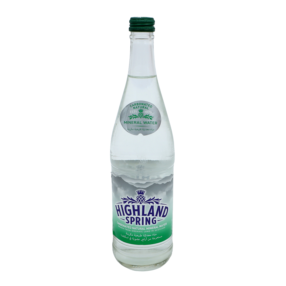 Highland Spring Carbonated Natural Mineral Water 750ml - Dukakeen.com