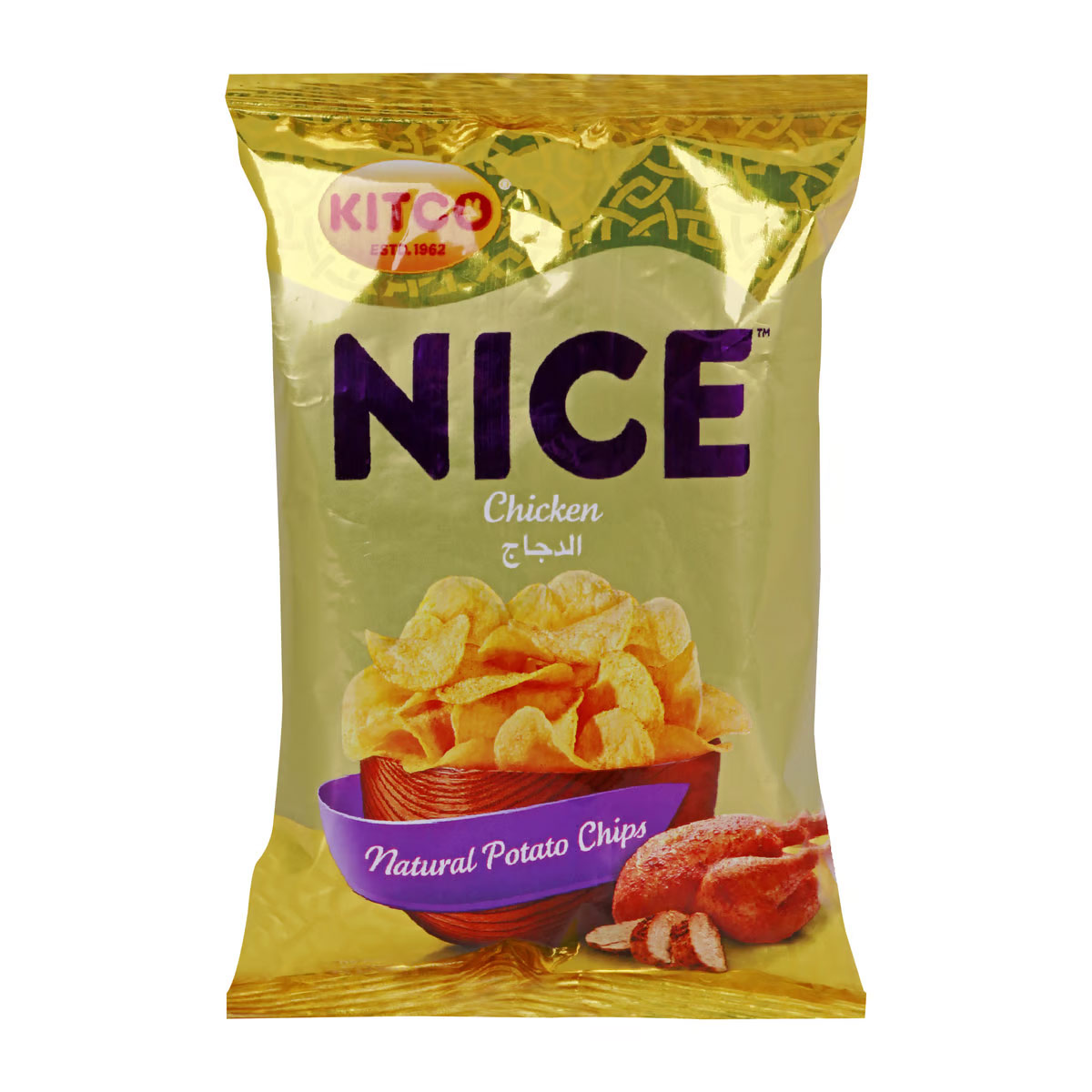 Kitco Nice Chicken Potato Chips 14g - Dukakeen.com