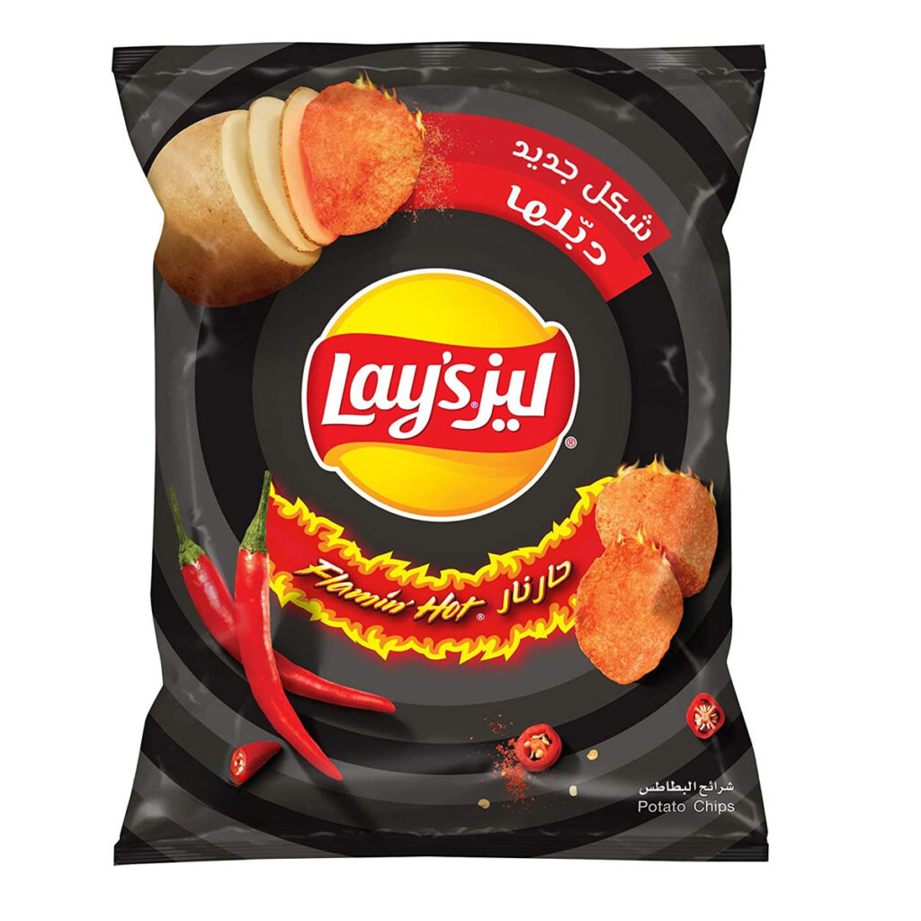 Lays Chips Flaming Hot 48gm - Dukakeen.com