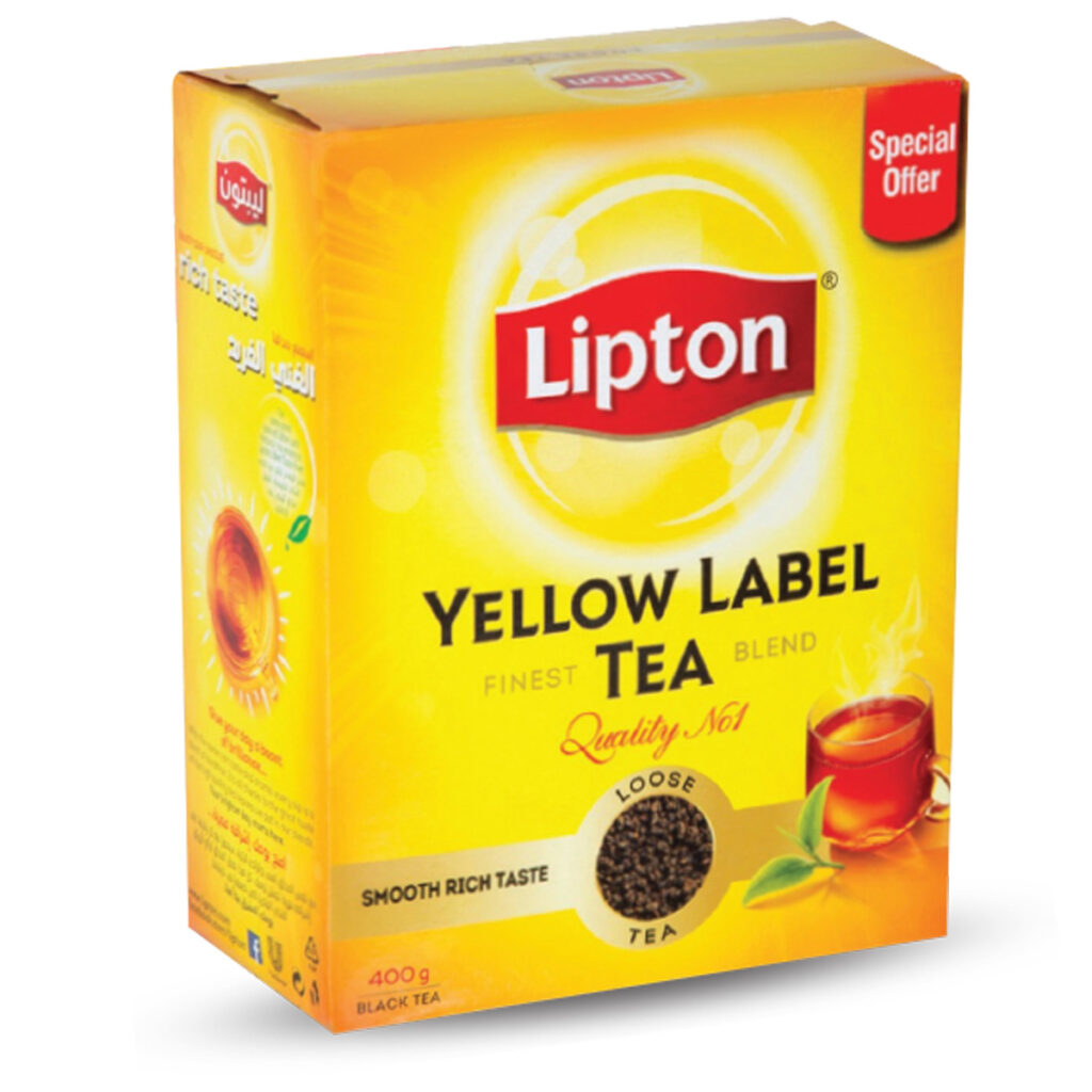 Lipton Yellow Label Loose Black Tea 400g - Dukakeen.com