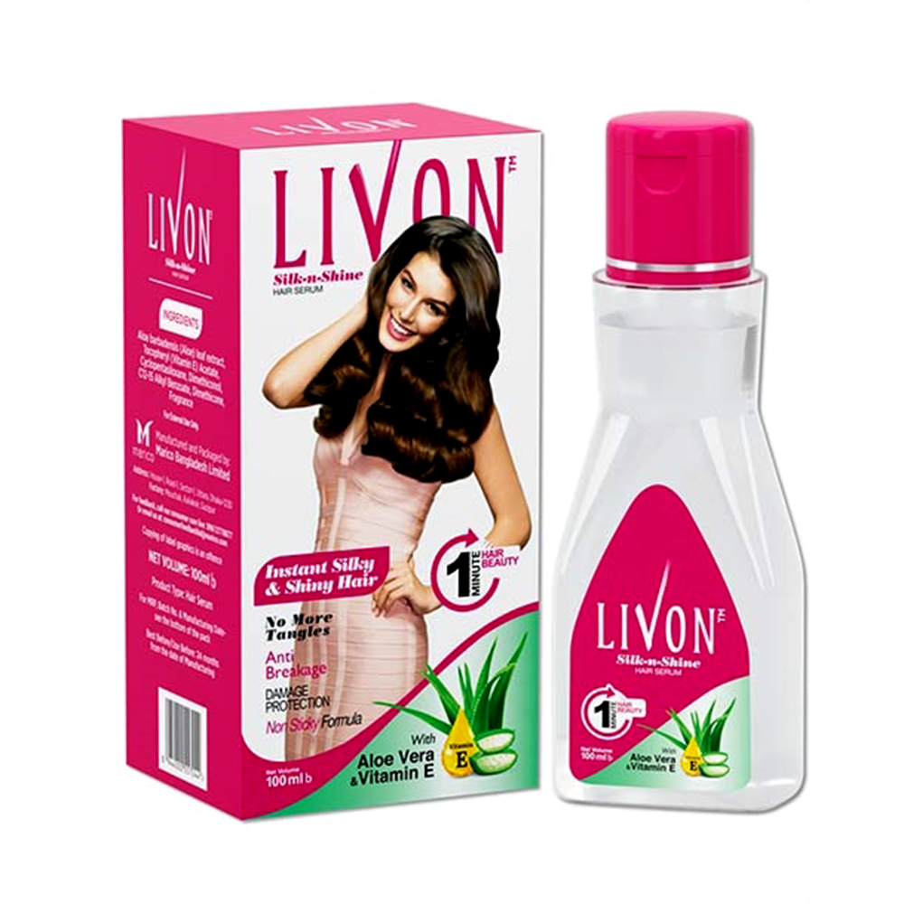 Livon Hair Fluid Silky 100Ml - Dukakeen.com