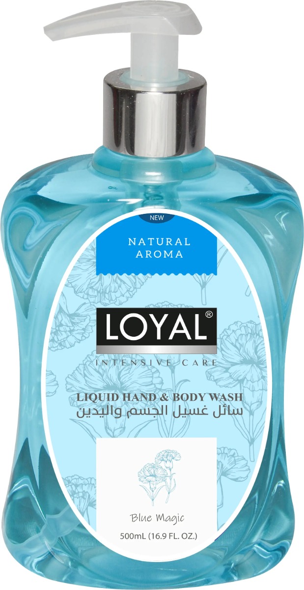 Loyal Blue Hand & Body Wash Anti bacterial 500ml - Dukakeen.com