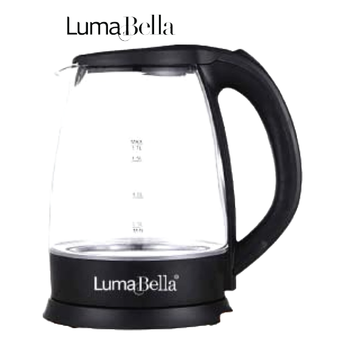 Luma Bella Glass Kettle 2.5L - Dukakeen.com