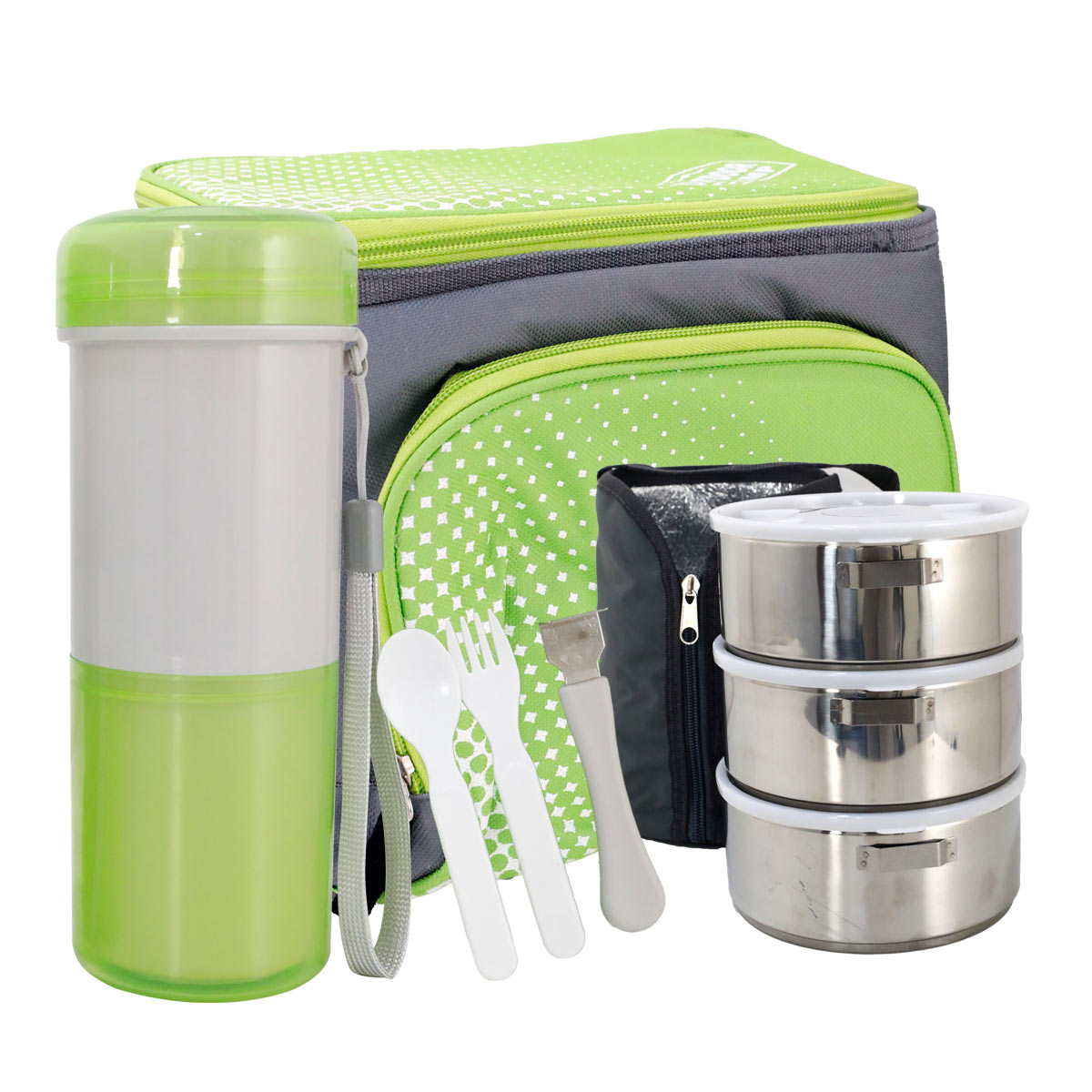 Buy Lunch Box Set With Bag Online In Bahrain - Dukakeen.com