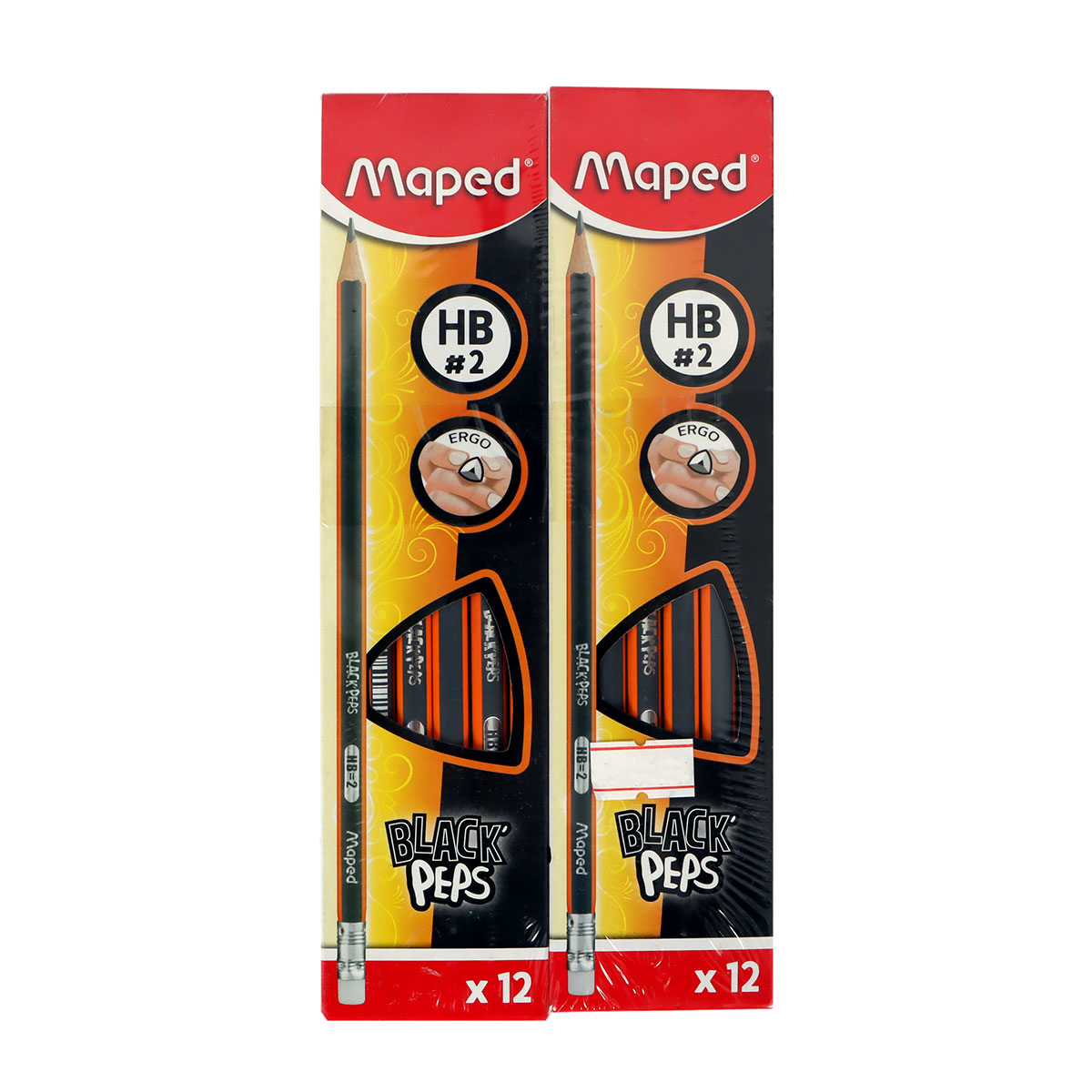 Maped Black Peps Pencil 4Boxes - Dukakeen.com