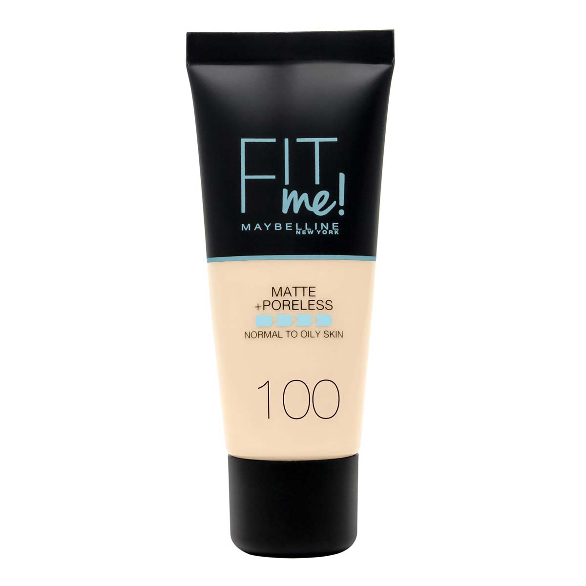 Maybelline Fit Me Matte Poreless Mixture - 100 Warm Ivory - Dukakeen.com