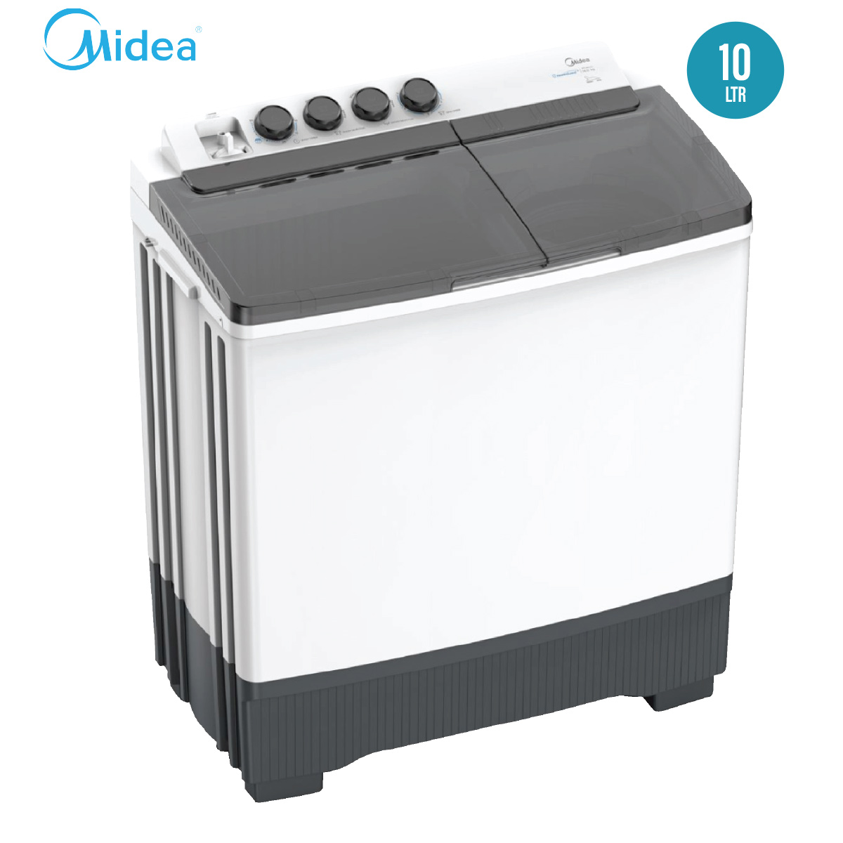 Midea 10Kg Semi Auto Washing Machine - Dukakeen.com