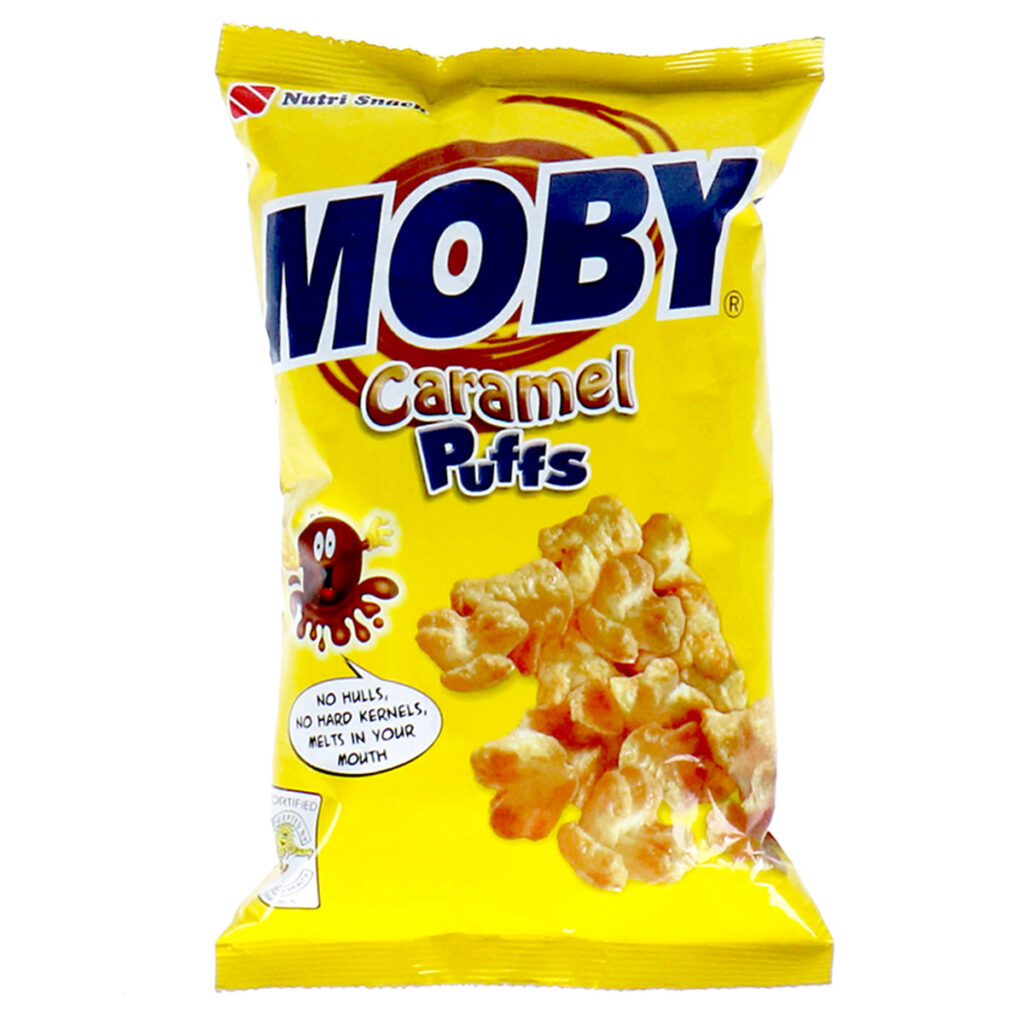 Moby Caramel Puffs 60gm buy online in bahrain - Dukakeen.com