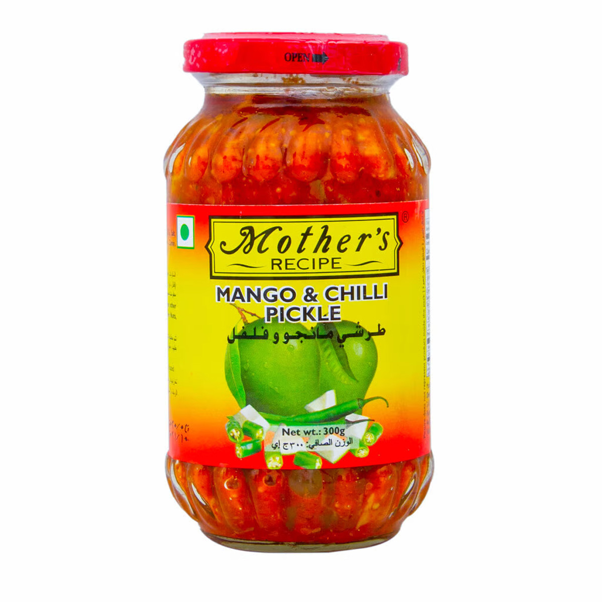 Mothers Recipe Mango & Chilli Pickle 300g - Dukakeen.com