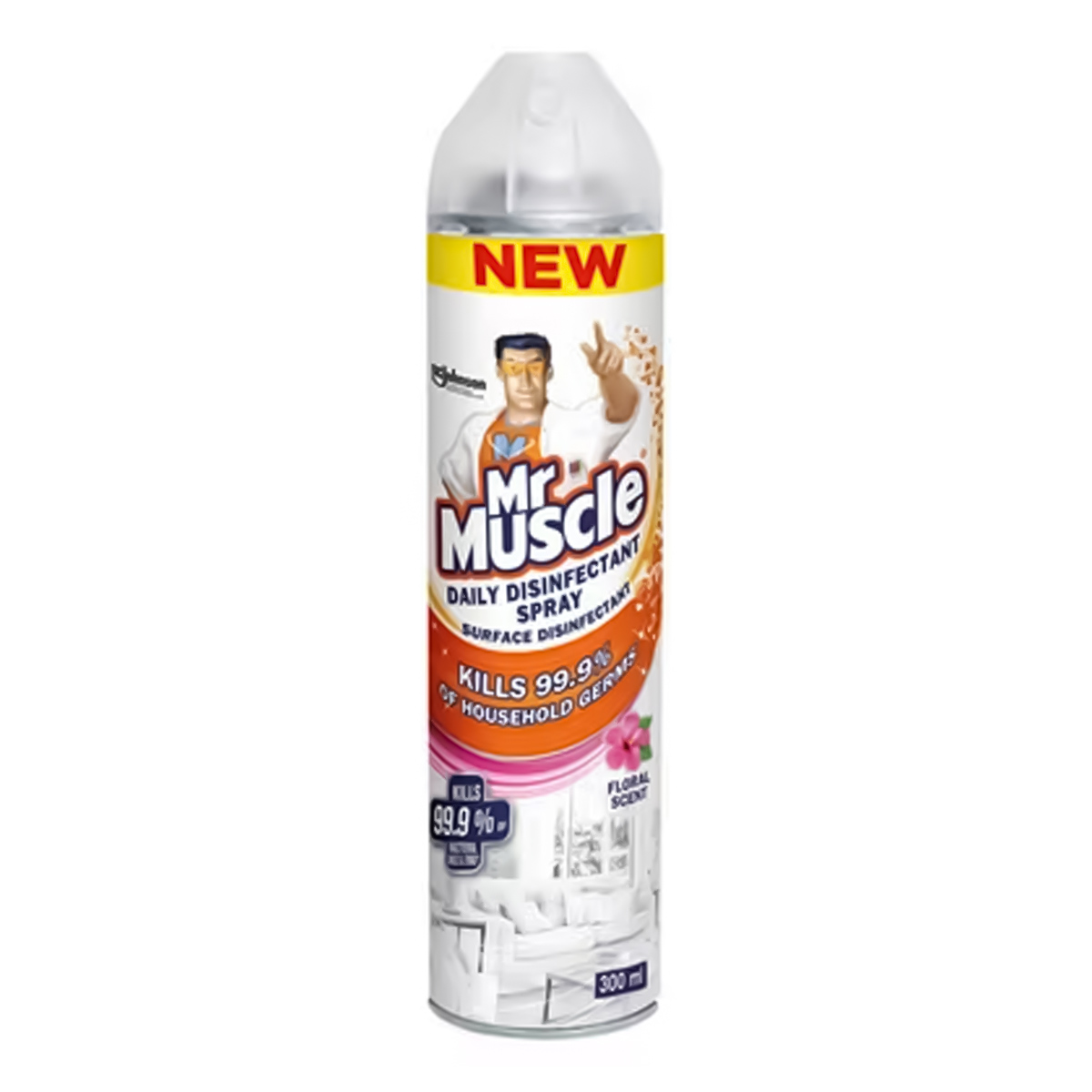 Mr. Muscle Disinfectant Spray Floral 300ml Buy Online In Bahrain ...