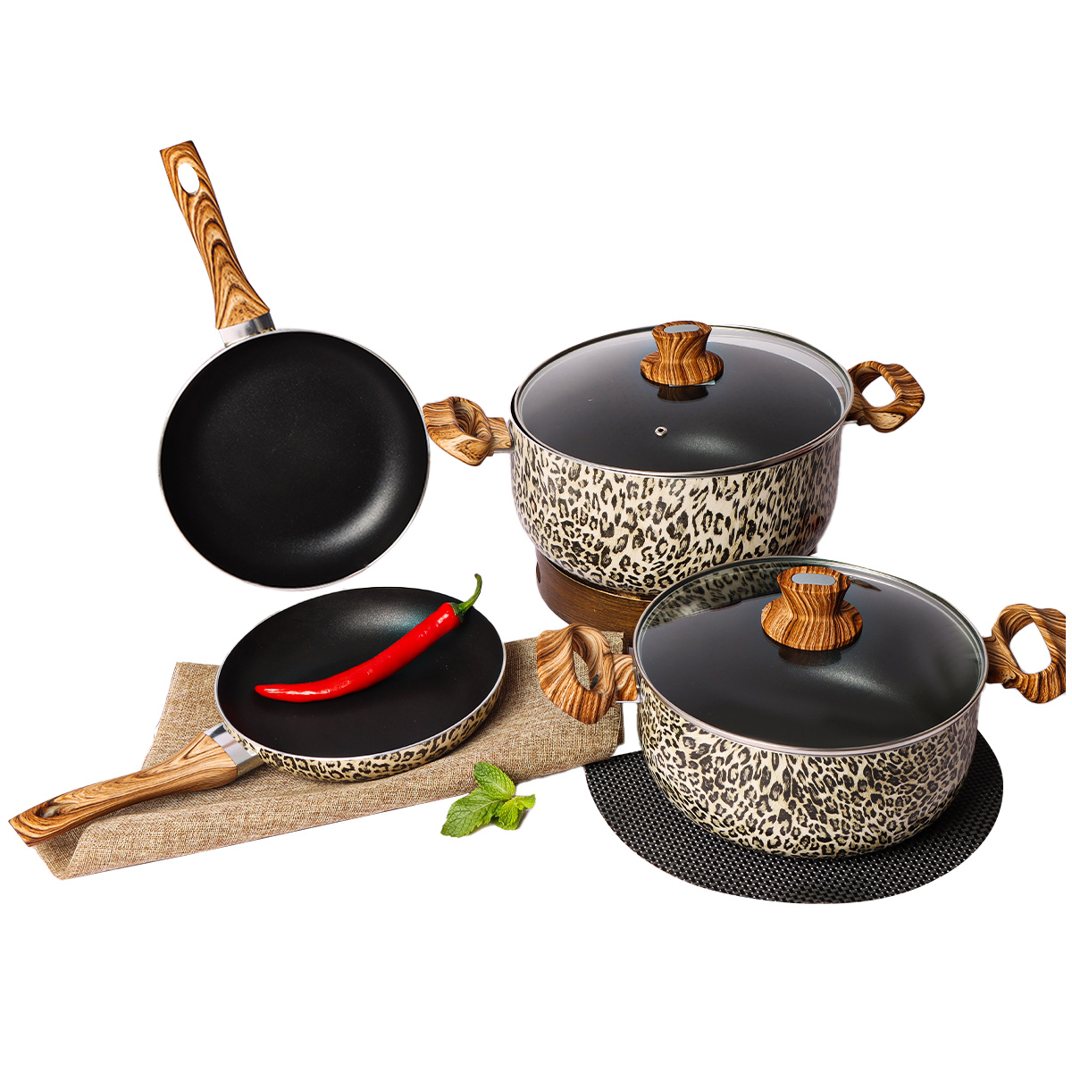 Non Stick Cookware Set - Dukakeen.com