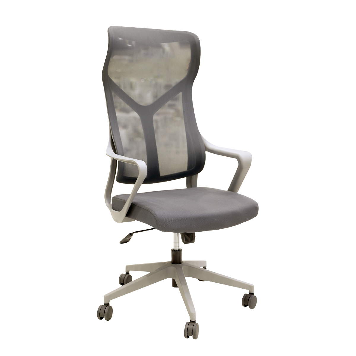 Office Chair High Back Grey - Dukakeen.com