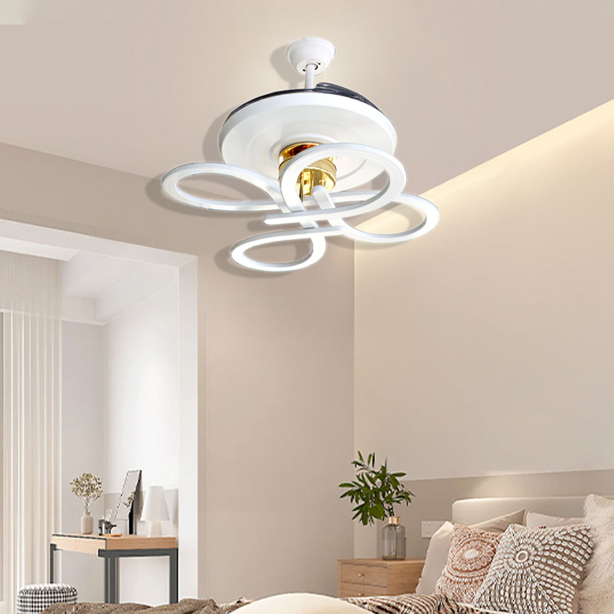 Plastic Ceiling Light GUZ 4778 7761 WH - Dukakeen.com