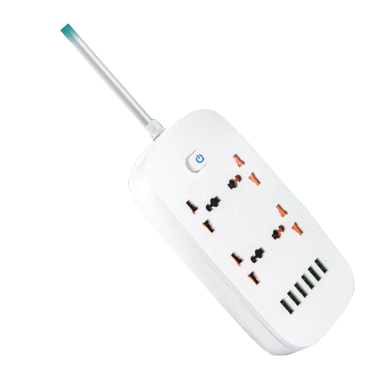Buy Power Extension USB 2 Meter White 13555 T202PD Online In Bahrain ...