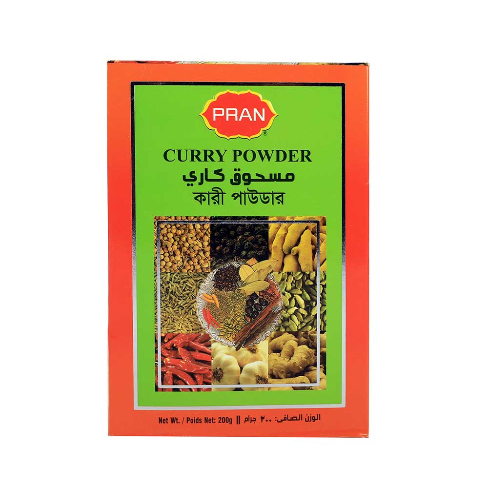 Pran Curry Powder 200Gm - Dukakeen.com