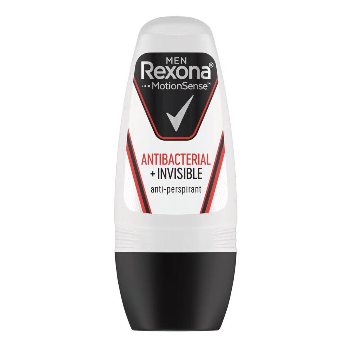 Rexona Antibacterial Invisible Roll On For Men 50 ml - Dukakeen.com