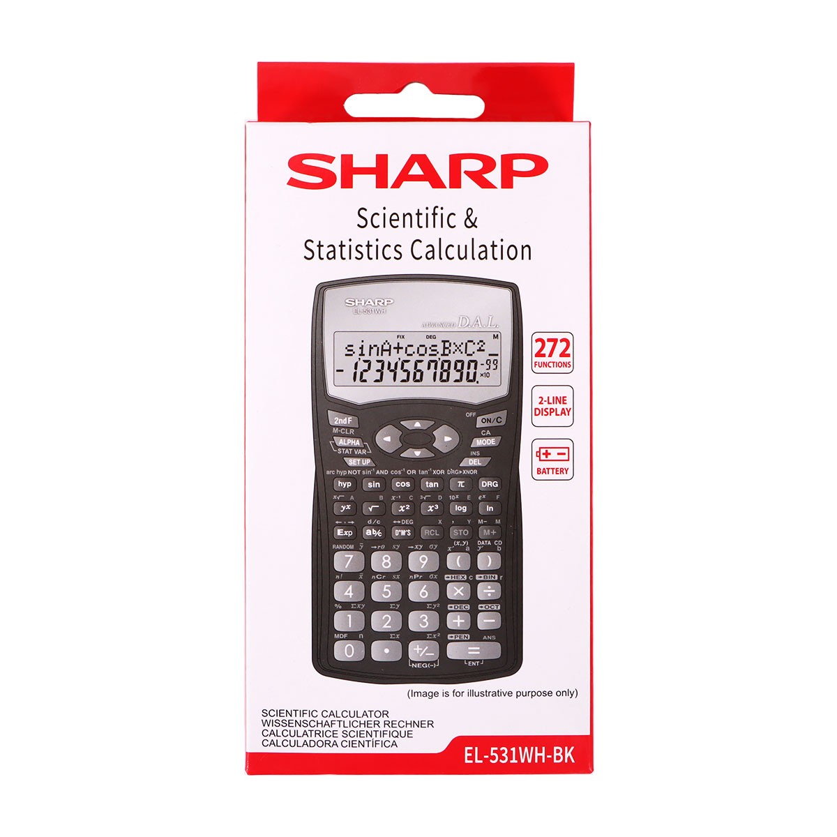 Sharp Scientific & statistics Calculator - Dukakeen.com