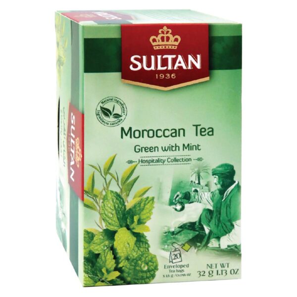 Sultan Moroccan Green Tea with Mint 20 Bags buy online in bahrain ...