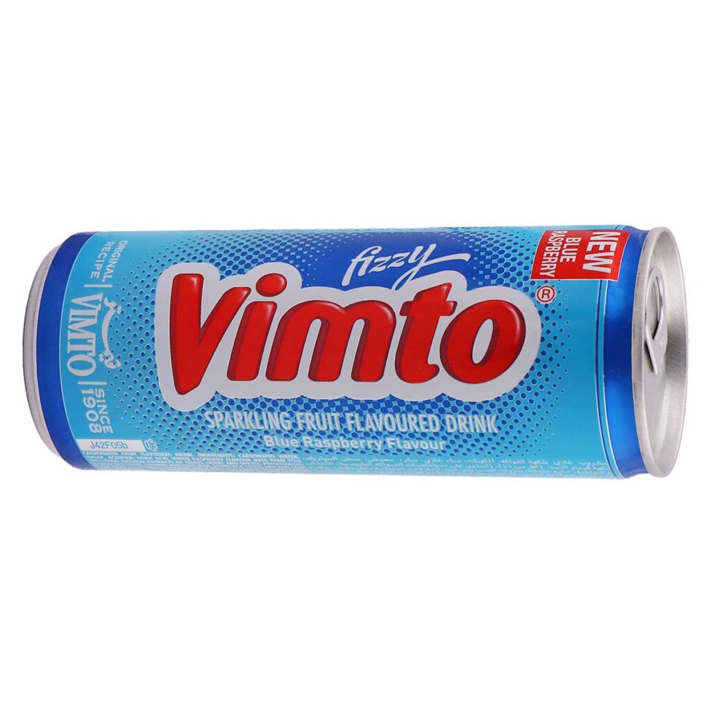 Vimto Sparkling Fruit Flavored Drink Blue Raspberry Flavour 250ml ...
