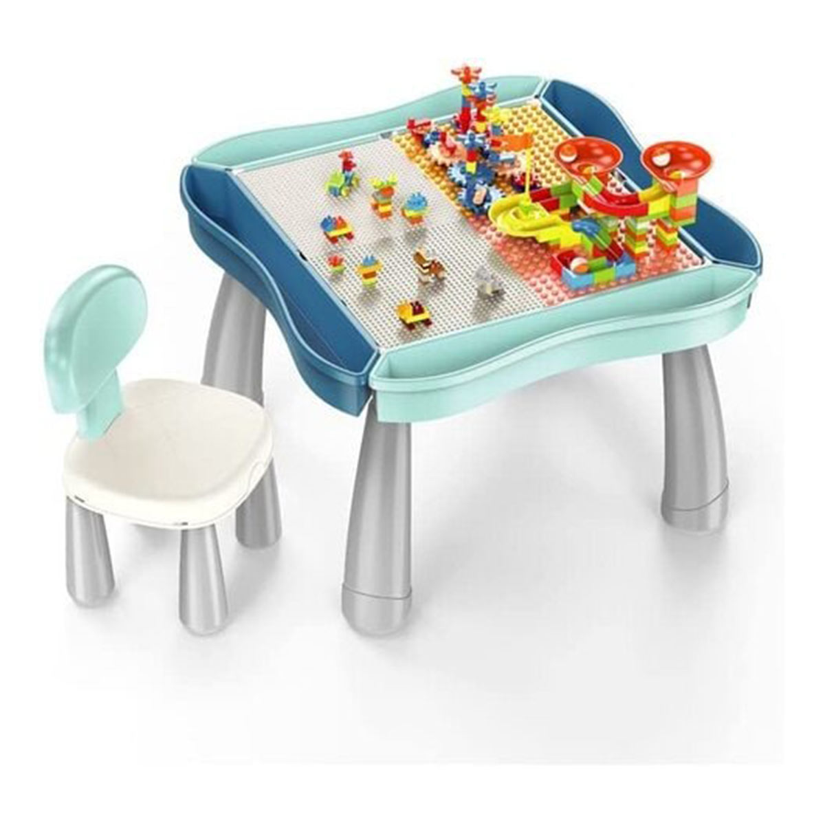 Wooden Study Table Set 3D - Dukakeen.com